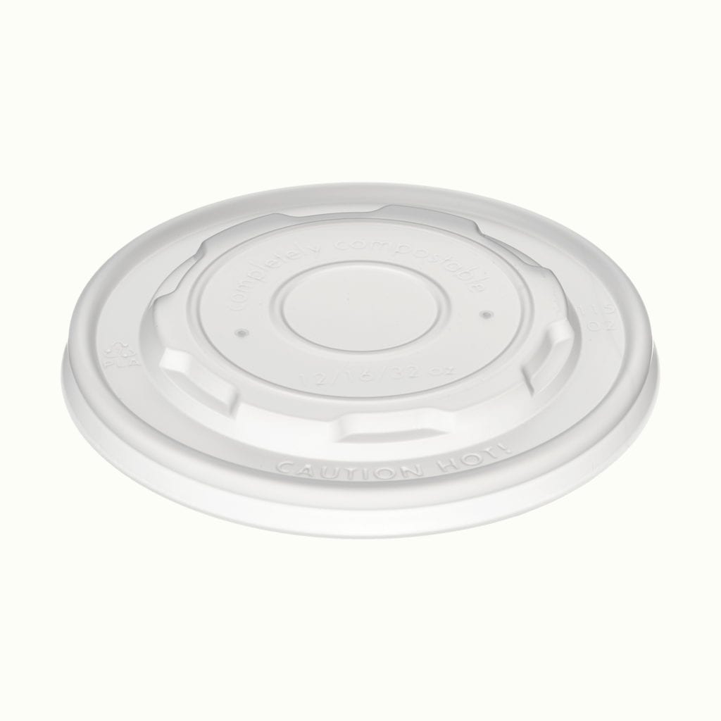 PLA Lids for Kraft Container, Compostable | CraftWare™ - Bonson NZ