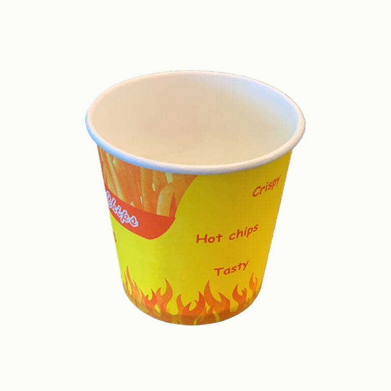 Paper Chip Cups | Design Printed | 12oz - Bonson NZ